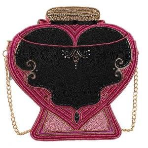 Mary Frances | Bags | Mary Frances Love Potion Pink Bottle Beaded ...